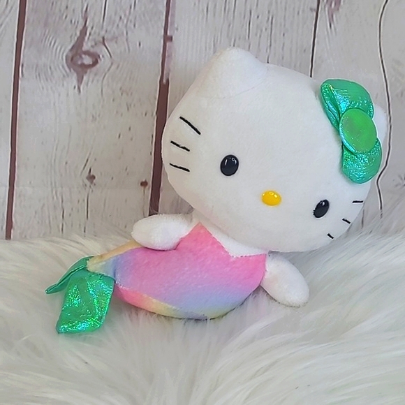 Sanrio | Toys | 23 Ty Beanie Baby Sanrio Hello Kitty Mermaid Cat Plush ...